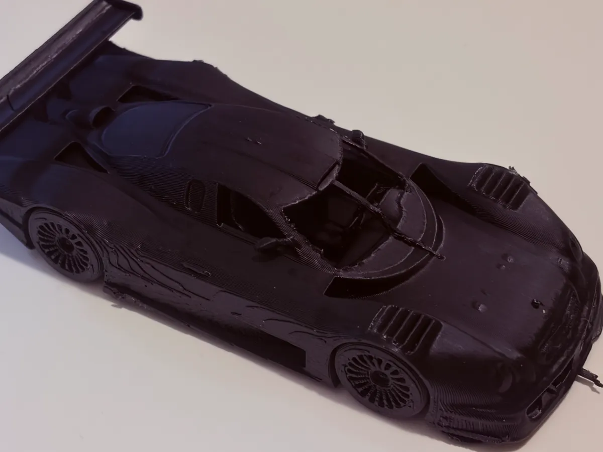 CLK-GTR Mercedes Benz - Free 3D Print Model - MakerWorld