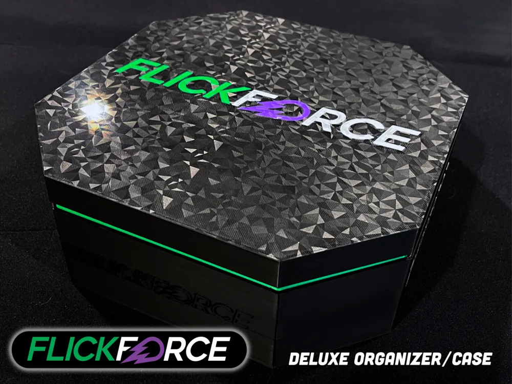 Flick Force Deluxe Organizer by SH Designs - MakerWorld