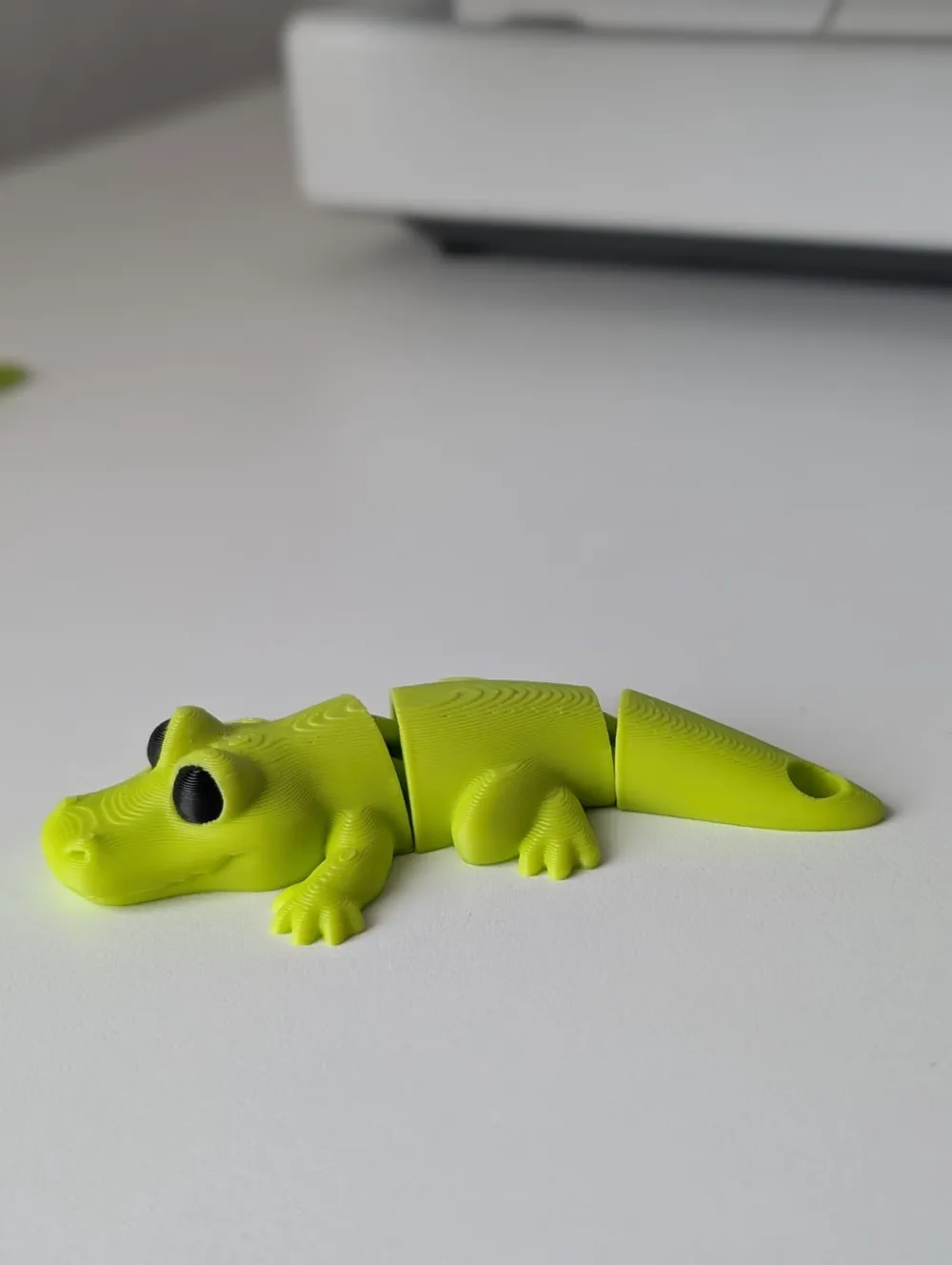 Mini Crocodile - Articulated Animal - Free 3D Print Model - MakerWorld