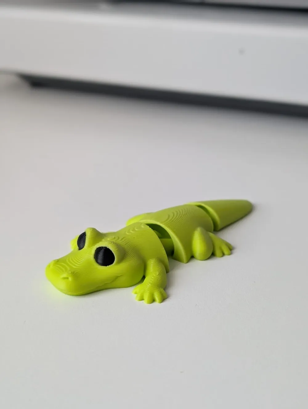 Mini Crocodile - Articulated Animal - Free 3D Print Model - MakerWorld