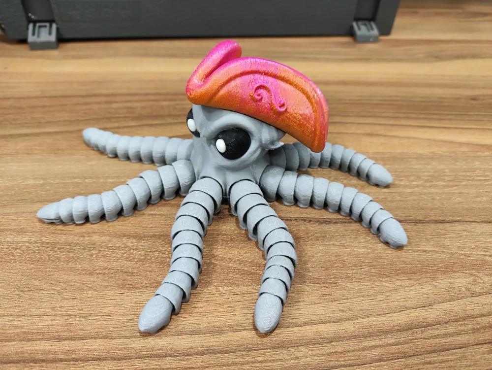 Pirate Octo-Captain by Apizaizai MakerWorld: Download Free 3D Models