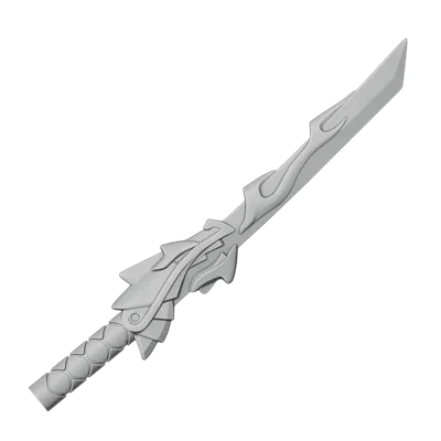 Ninjago Sword of Fire by Bionic Armory MakerWorld: Download Free 3D Models