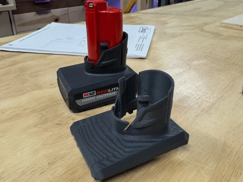 Milwaukee M12 XC5.0 Battery Case Replacement by Chevy67 MakerWorld: Download Free 3D Models