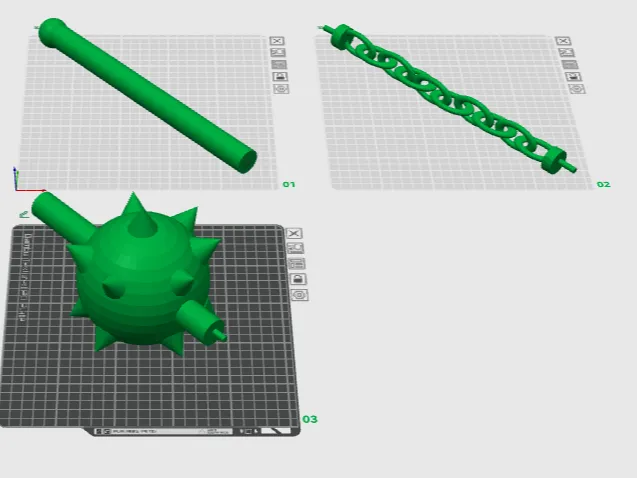 mace - Free 3D Print Model - MakerWorld