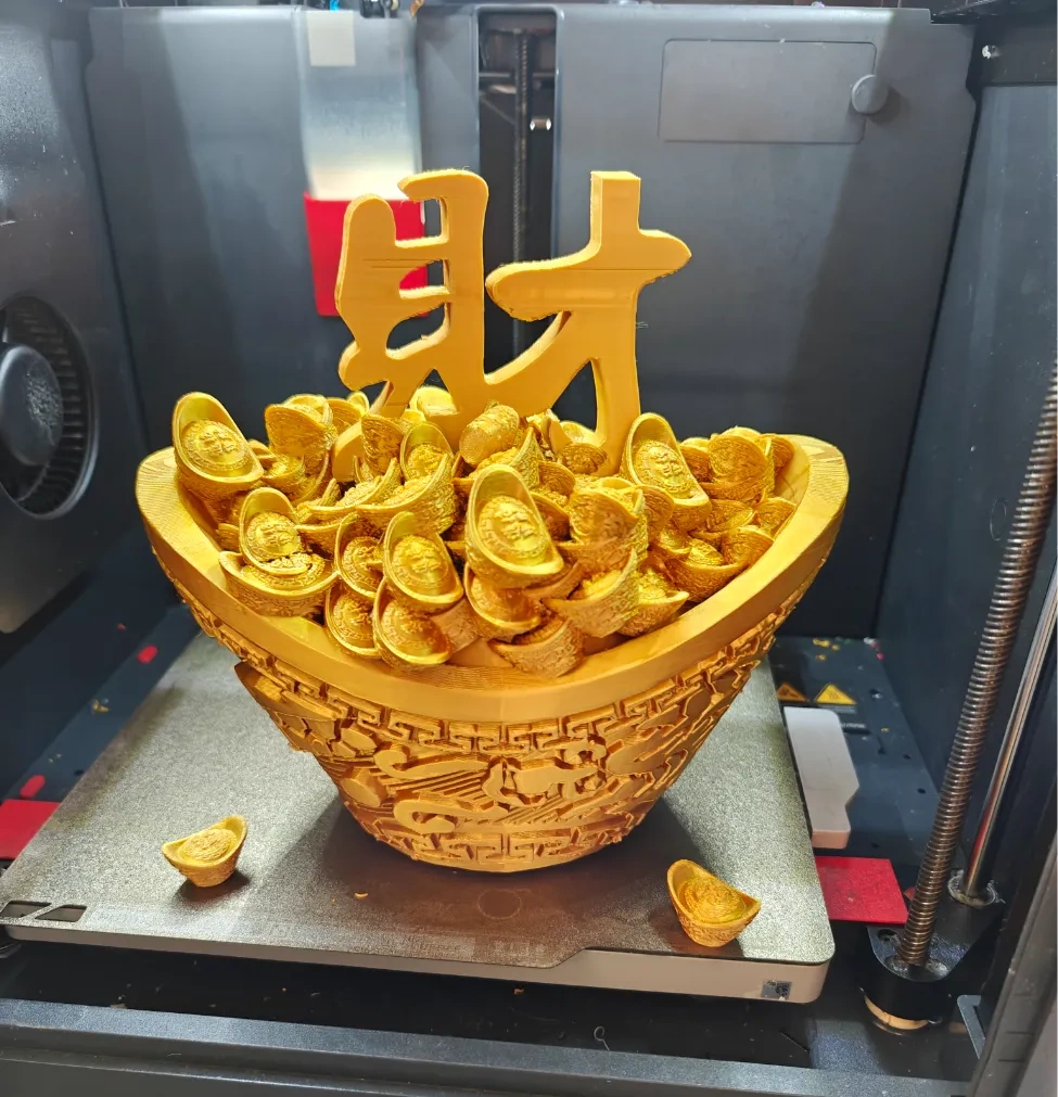 Ingot of Fortune. Make a fortune by user_2056764834 - MakerWorld