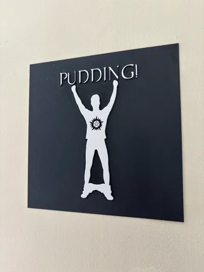 hueforge supernatural pudding - Free 3D Print Model - MakerWorld