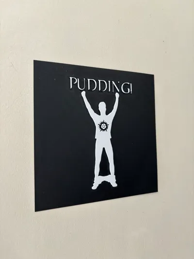 hueforge supernatural pudding - Free 3D Print Model - MakerWorld