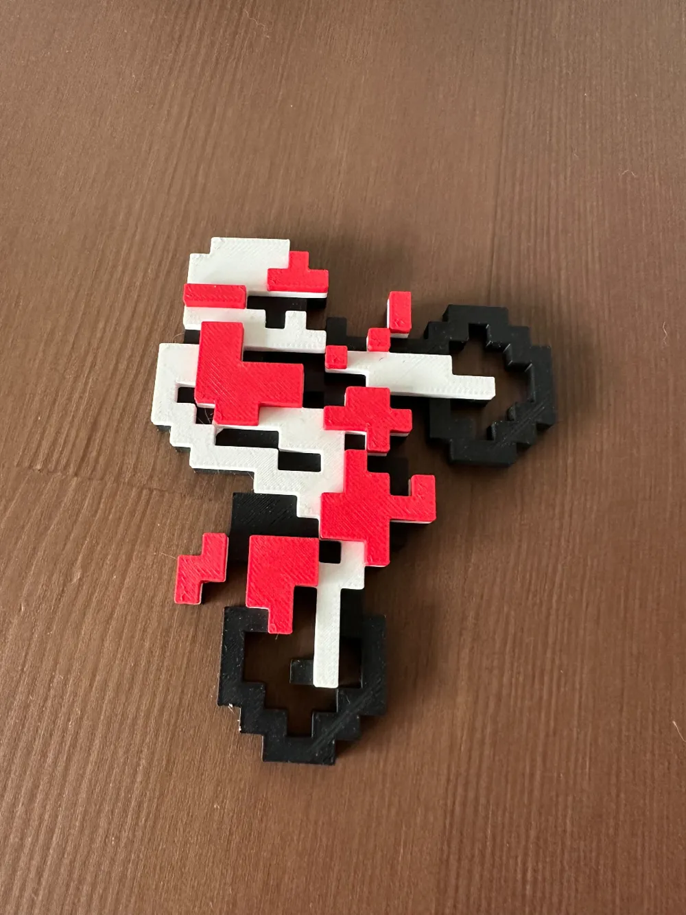 Voxel-Style Excitebike Wheelie with optional stand by phillip - MakerWorld