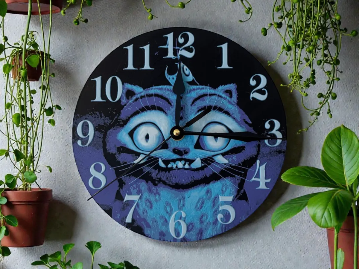 Derpy Wall Clock Inspired by K-pop Demon Hunters - Free 3D Print Model ...