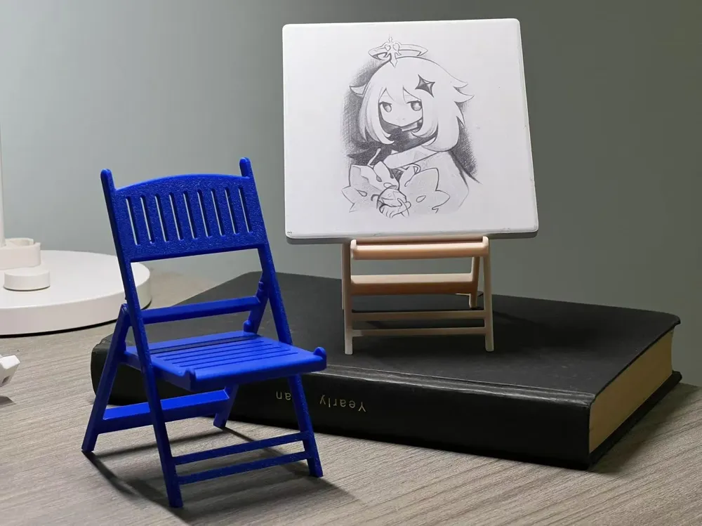 Folding Chair | Phone Stand - Free 3D Print Model - MakerWorld
