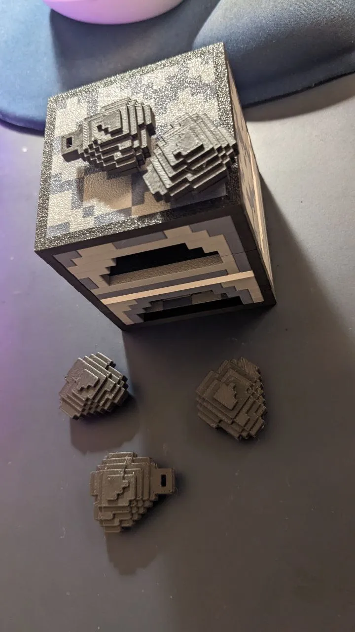 Minecraft Coal by kirimba - MakerWorld