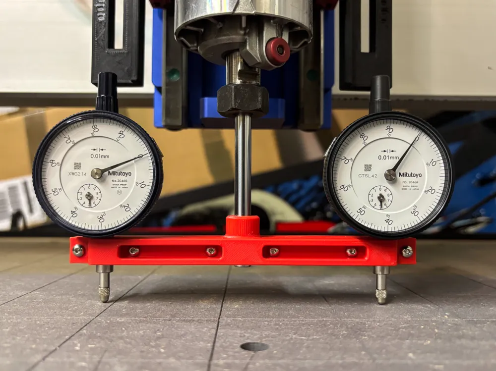 CNC Dual Indicator Tramming Tool (Minimal) by DaGeek MakerWorld ...