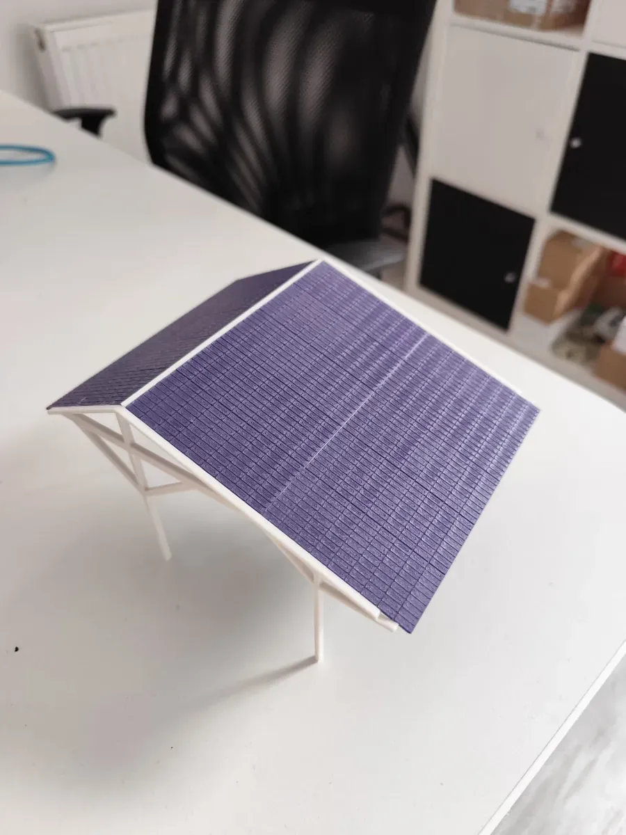 Solar Carport – Modular Photovoltaic Model - Free 3D Print Model ...
