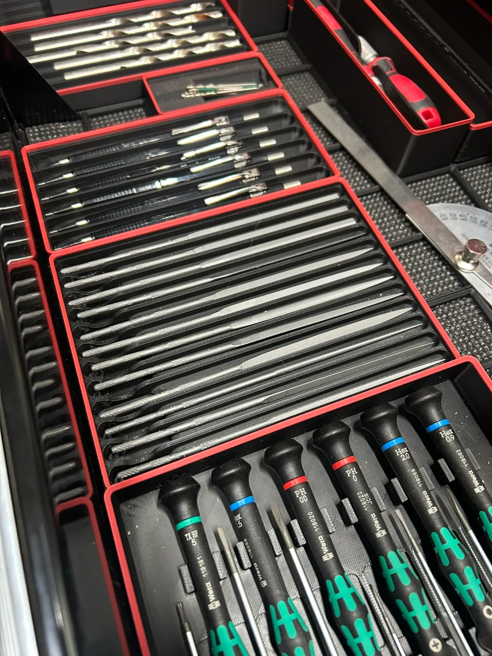 Gridfinity Needle File Tray by schuylab - MakerWorld