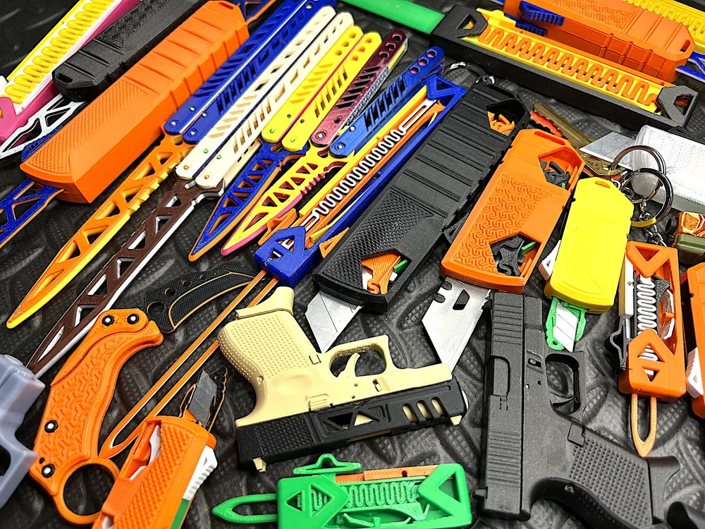 OTF Zero ShowCase Fidget 10gram printtime 35min by iczfirz MakerWorld ...