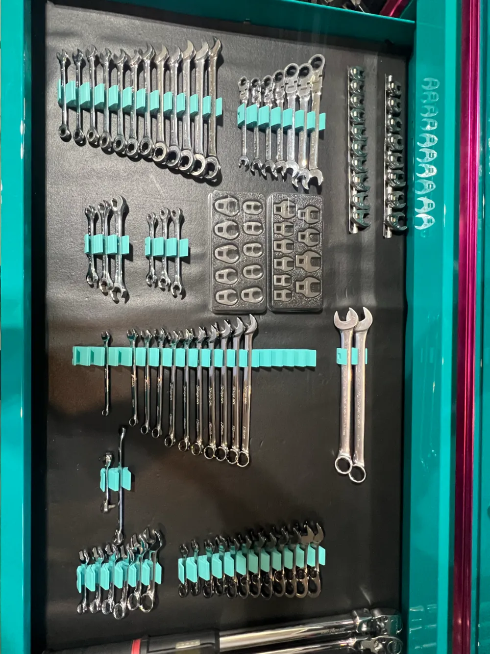 Modular wrench holder with magnet by McIntyre0110 MakerWorld: Download ...