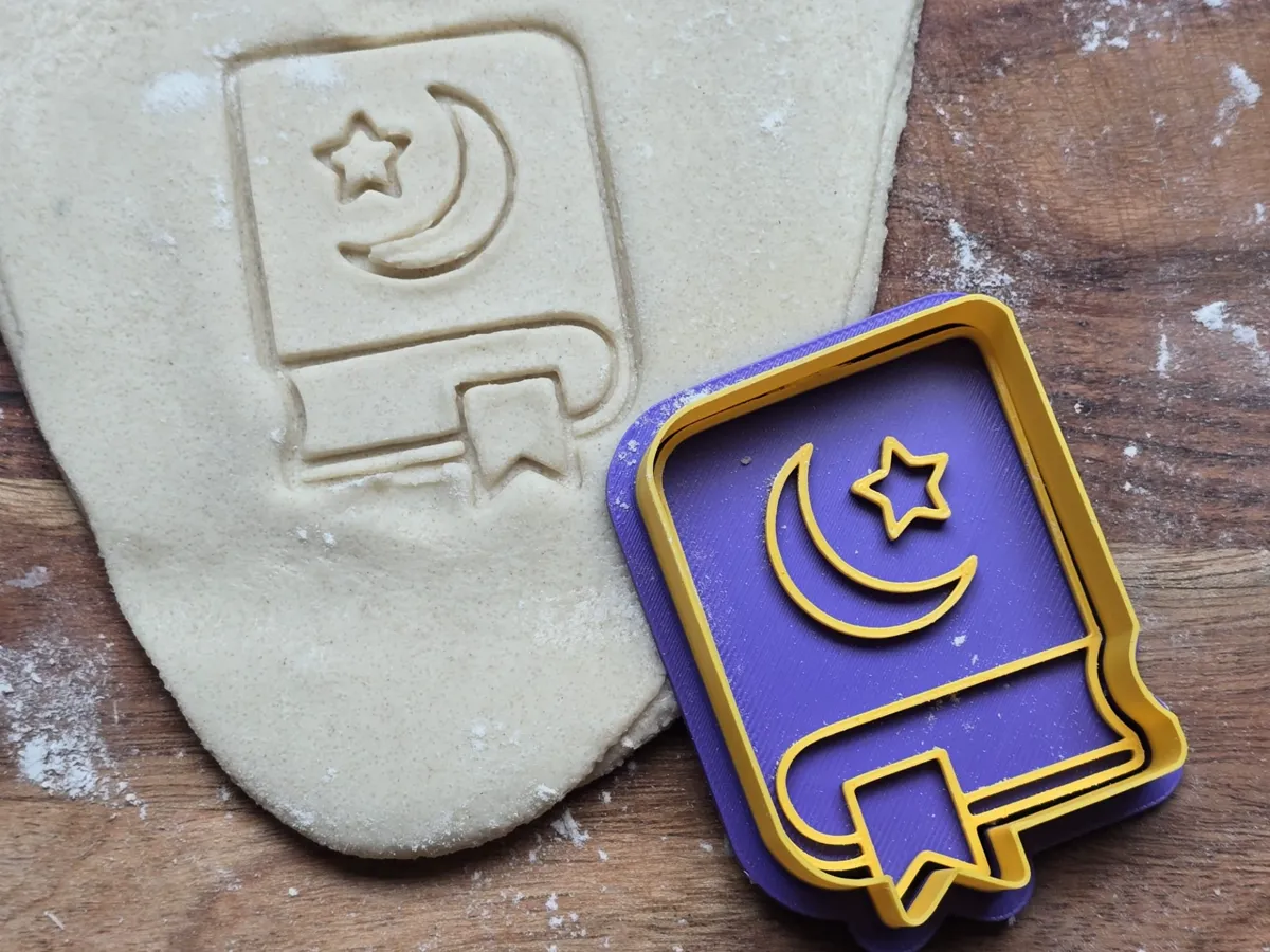 Quran Cookie Cutter Stamp Playdoh Ramadan EID - Free 3D Print Model ...