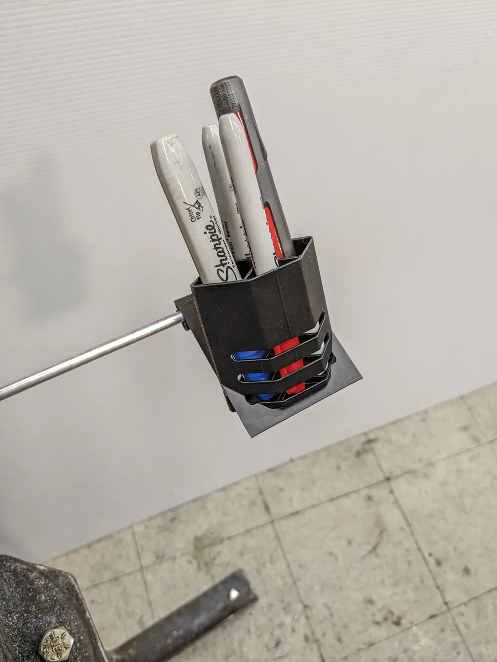 Marker holder for wire rack by Chris Juliano MakerWorld: Download Free ...