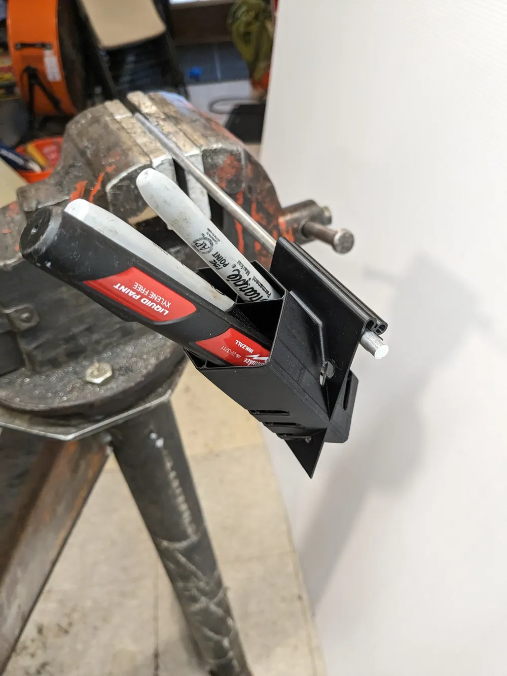 Marker holder for wire rack by Chris Juliano MakerWorld: Download Free ...