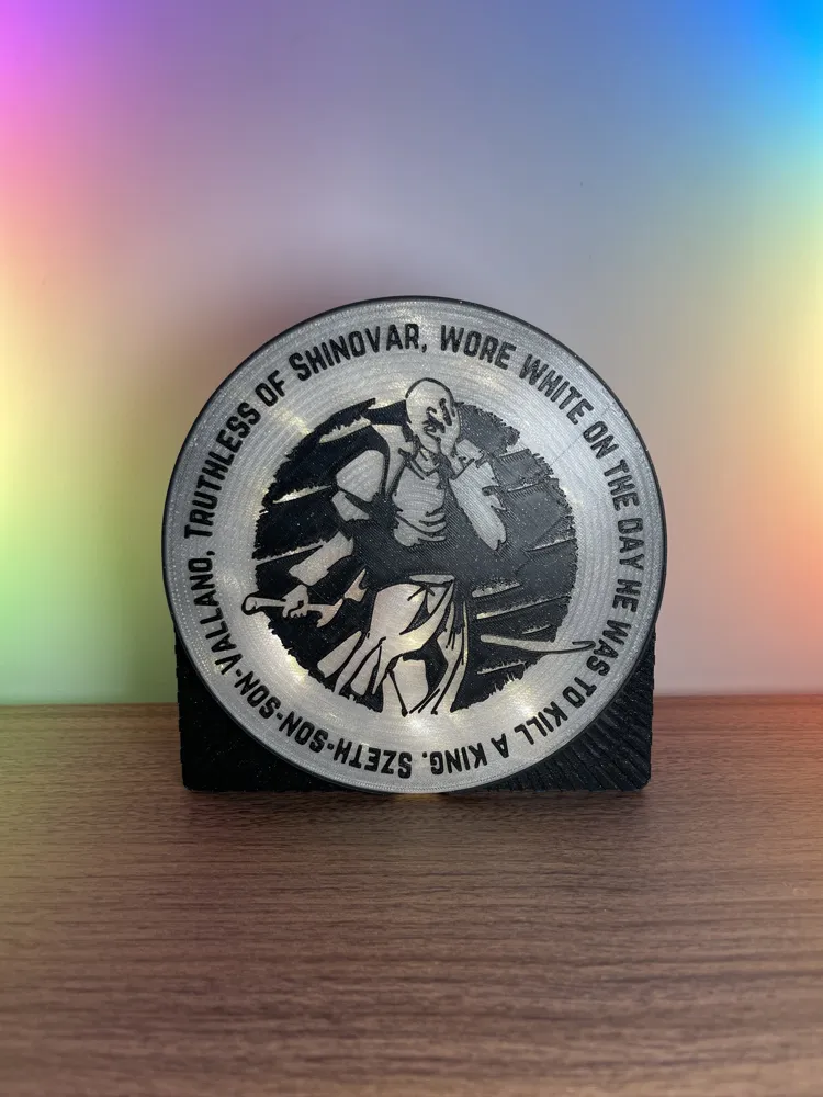 Nook de livre Szeth-Son-Son-Vallano Stormlight Archive - Modèle d ...