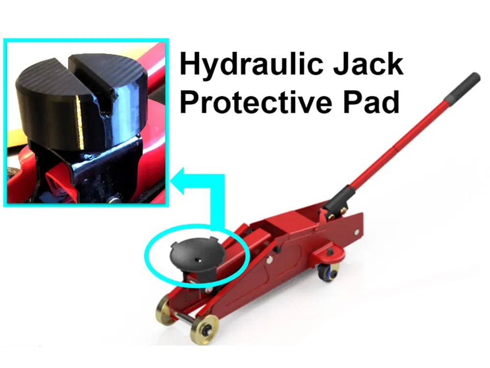 Hydraulic Floor Jack Pad by AP Engineering - MakerWorld