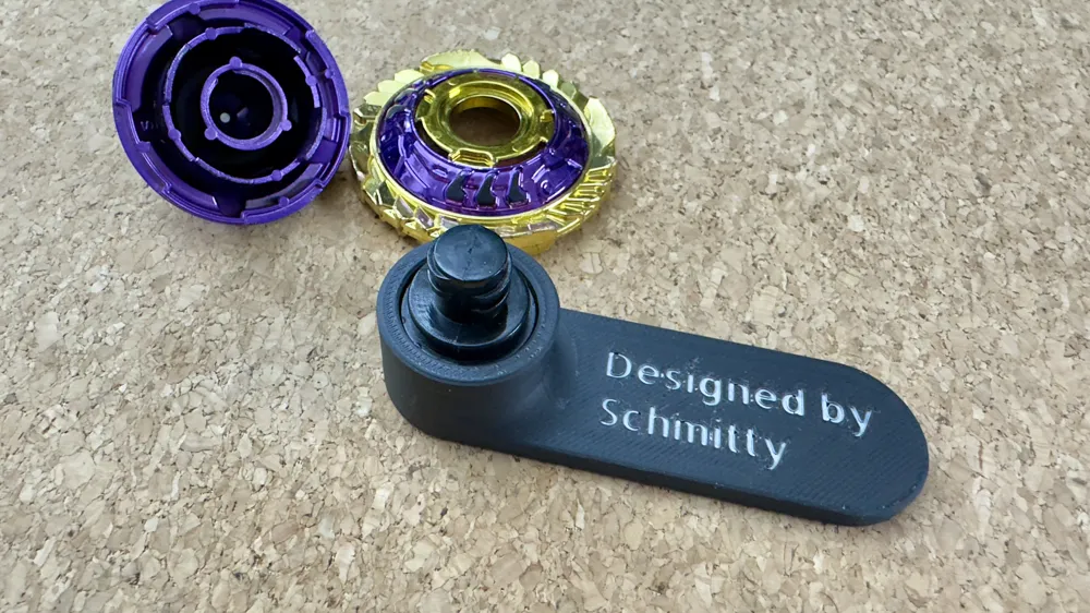 Beyblade Assembly Tool - Free 3D Print Model - MakerWorld