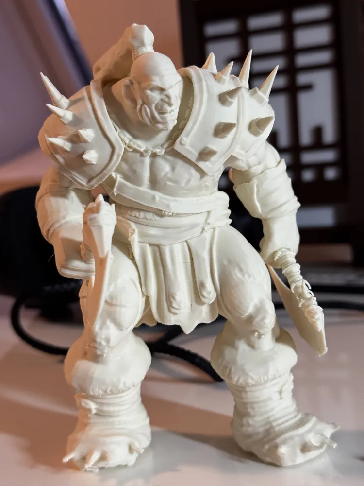 Orc de Wow - Modelo gratuito para impressão 3D - MakerWorld