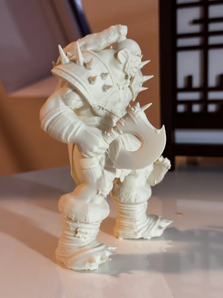 Wow Orc - Free 3D Print Model - MakerWorld
