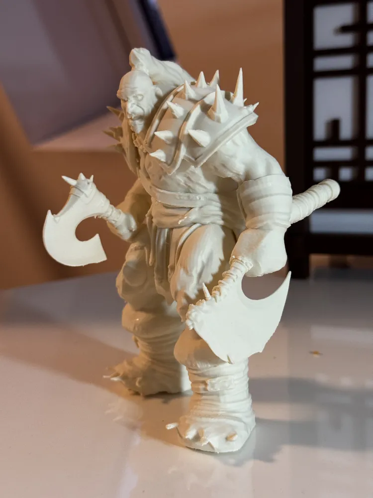 Wow Orc - Free 3D Print Model - MakerWorld