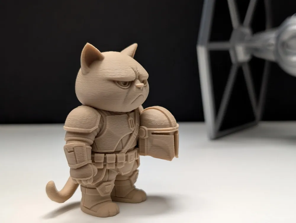 Grumpy Cat Mandalorian by yap MakerWorld: Download Free 3D Models