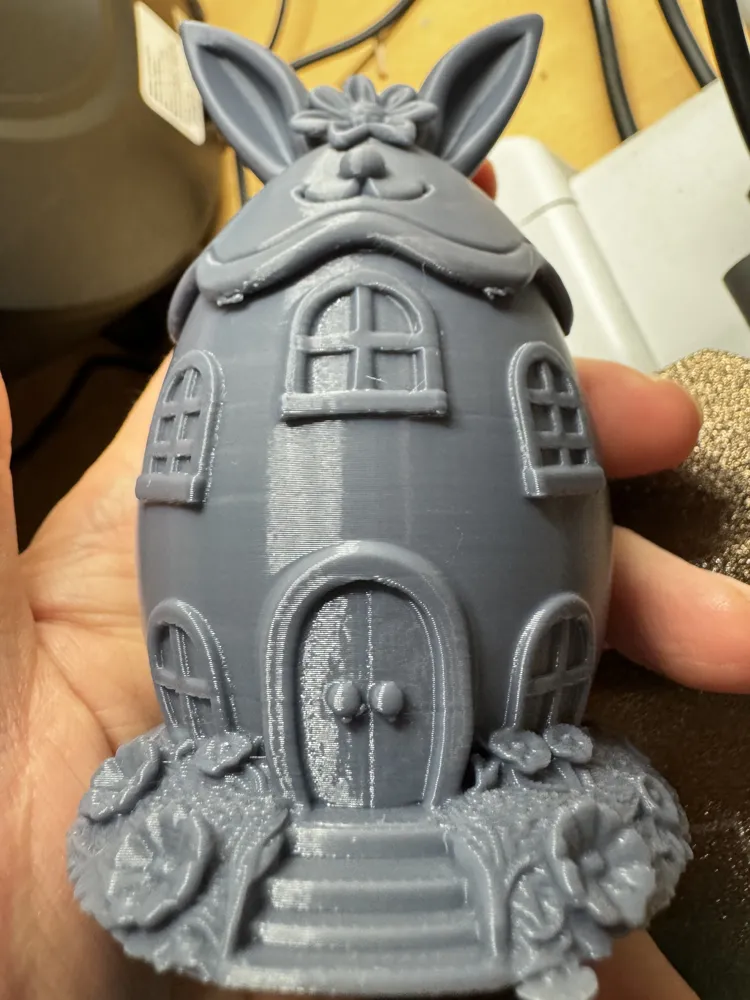 The Easter Bunny's Egg House - Free 3D Print Model - MakerWorld