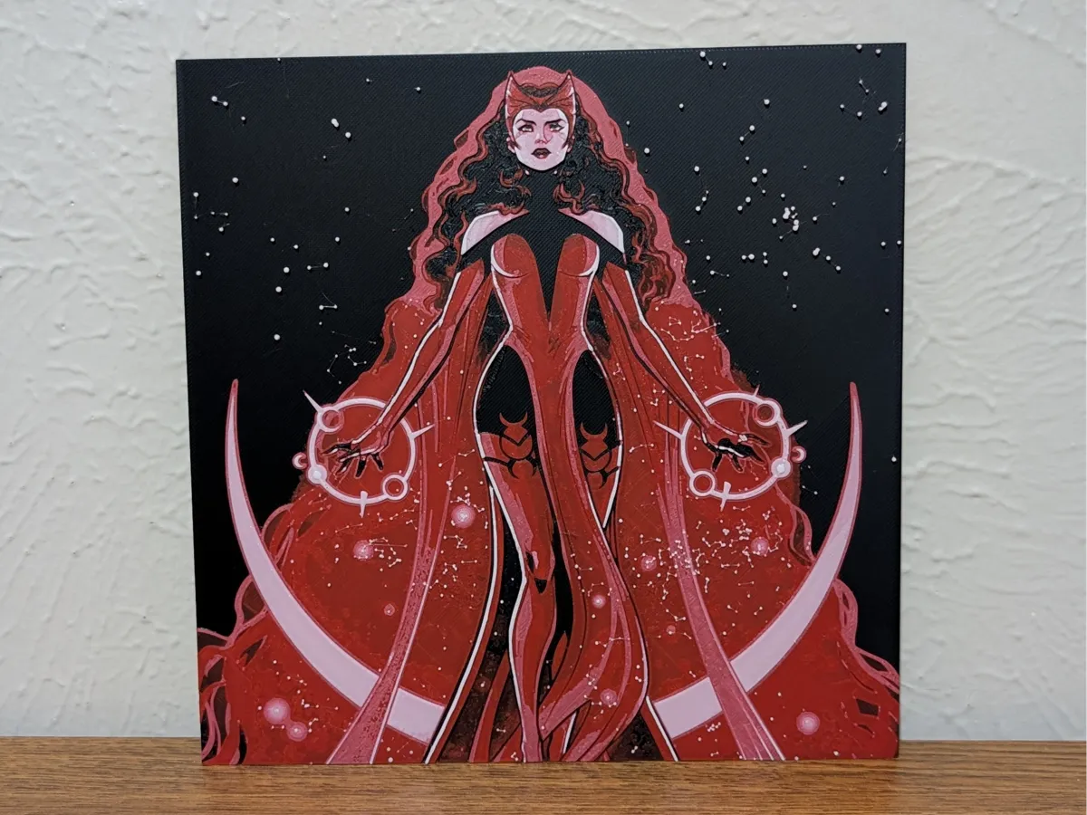 Bruja Escarlata - Modelo de impresión 3D gratuito - MakerWorld