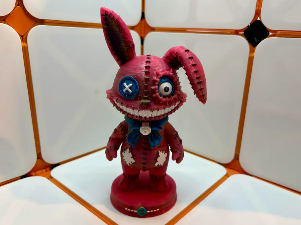 Sugargrin, the Ragged Rabbit - Free 3D Print Model - MakerWorld