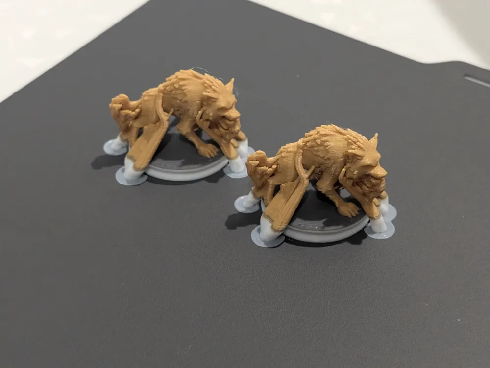 DnD Wolf – Single & Two-Colour Print Versions by Striffy MakerWorld ...