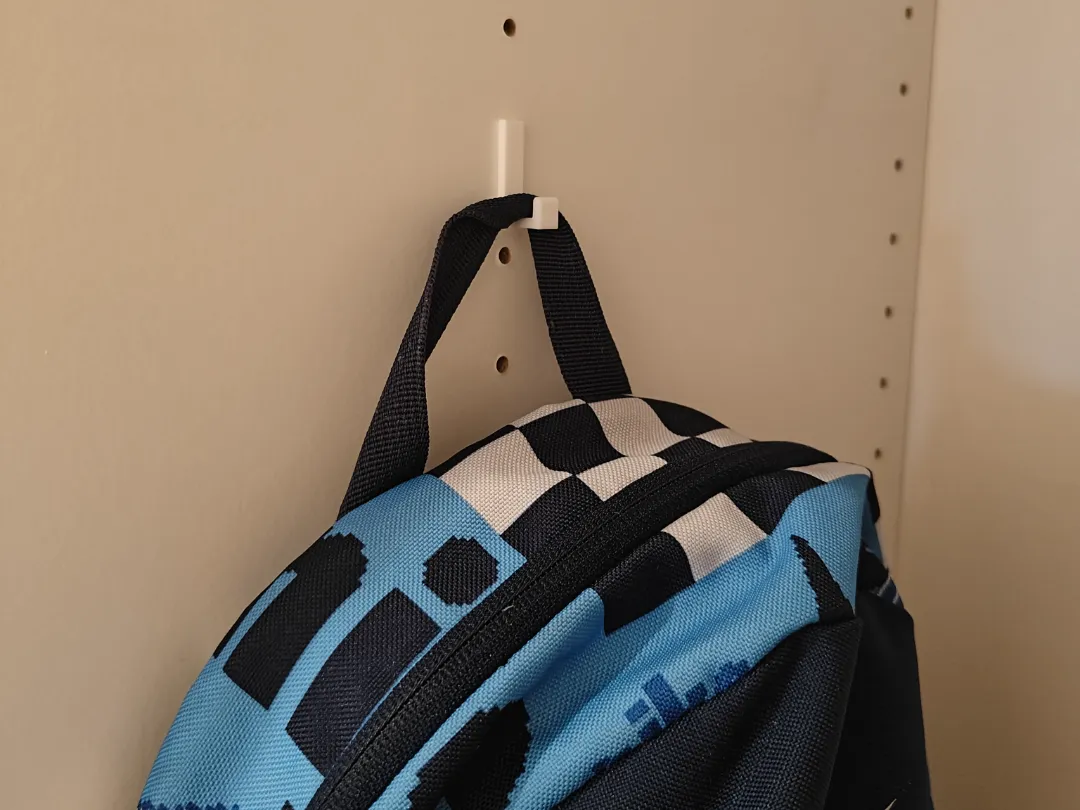 Universal Shelf Pin Hook - Free 3D Print Model - MakerWorld