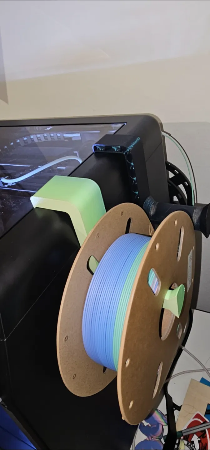 flashforge 5m pro side spool holder by MarsdenZ3D MakerWorld: Download ...