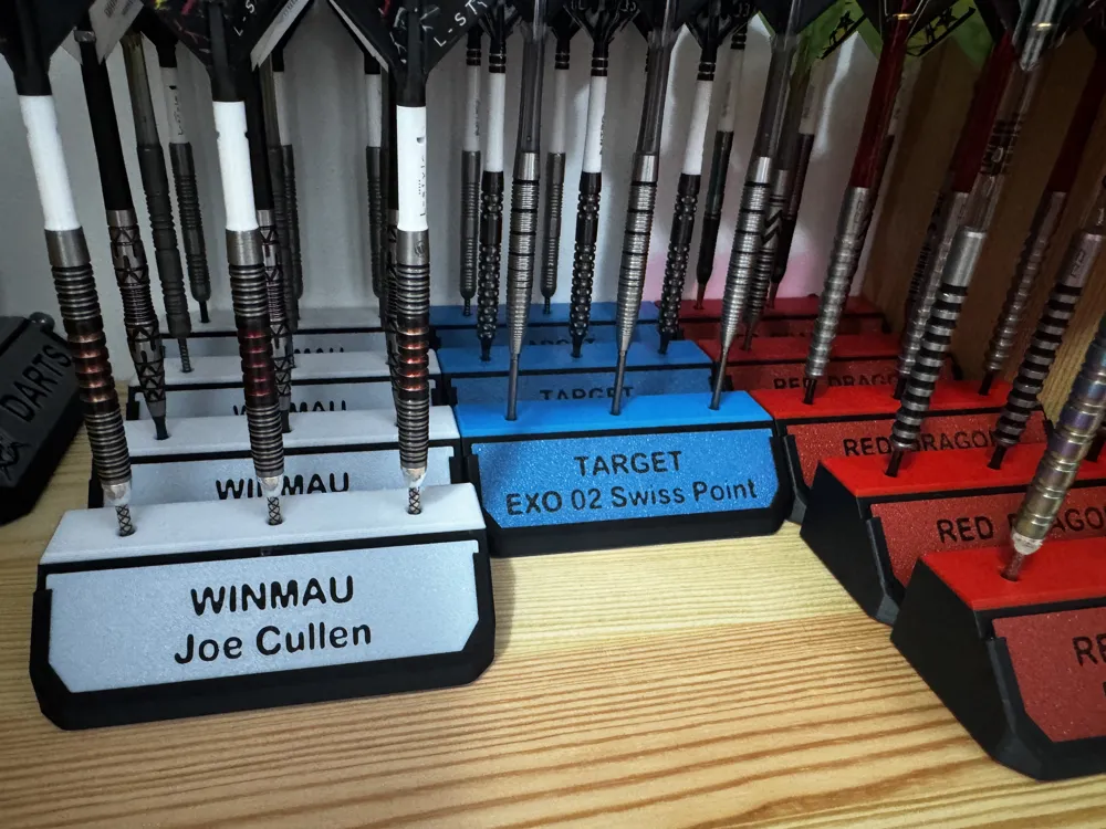 Darts Stand with Interchangeable Plates - Free 3D Print Model - MakerWorld