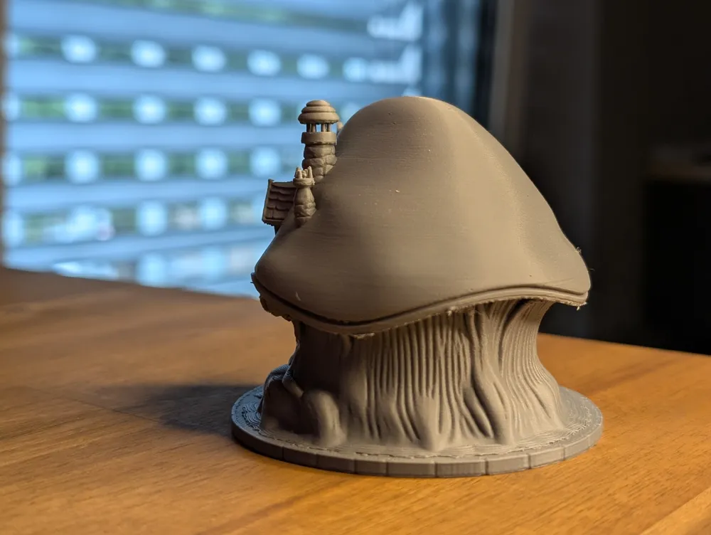 Whimsical Tree-Root Cottage (DnD Terrain) by Cosa_93 MakerWorld ...