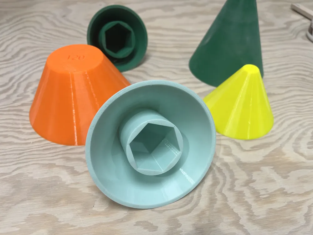 Pottery Rim Cones & Cone Molds (System Add-on) - Free 3D Print Model ...
