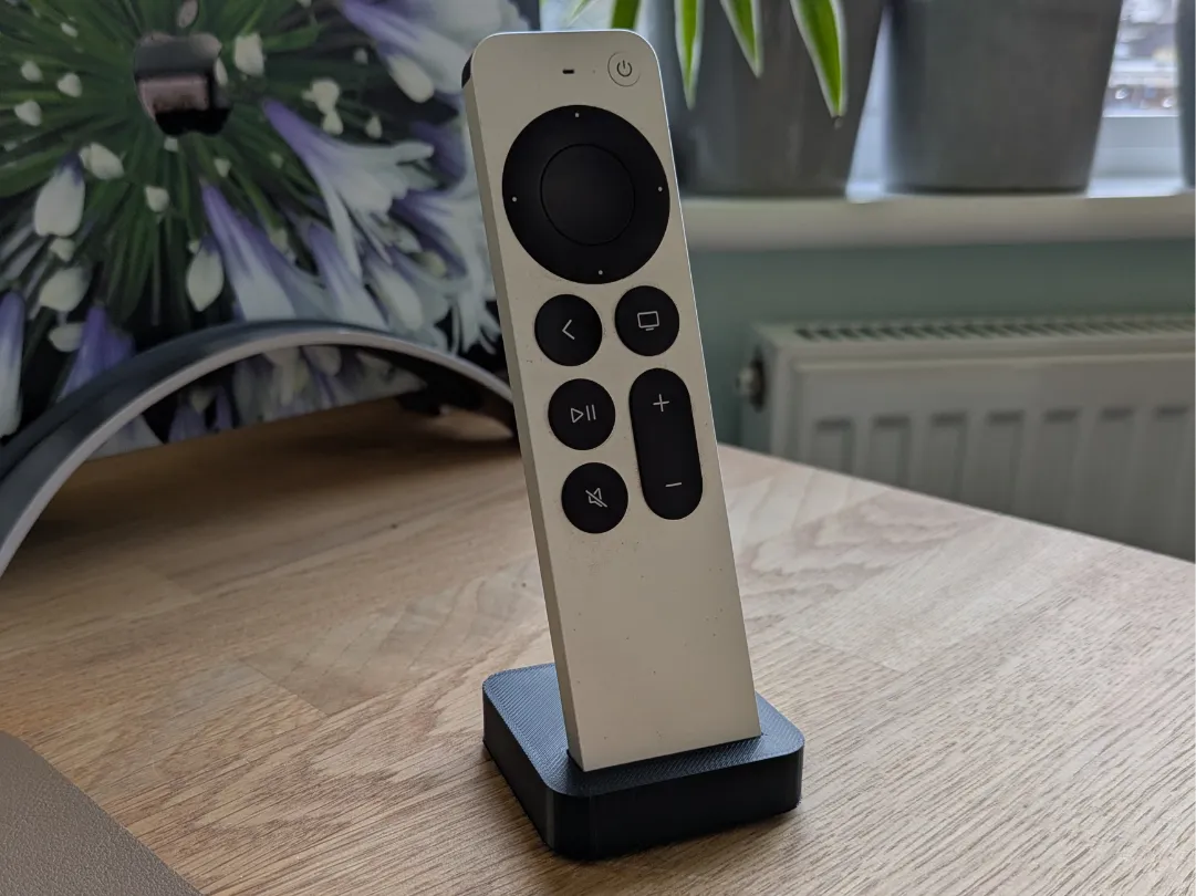 Apple Tv Siri Remote Stand - Free 3D Print Model - MakerWorld