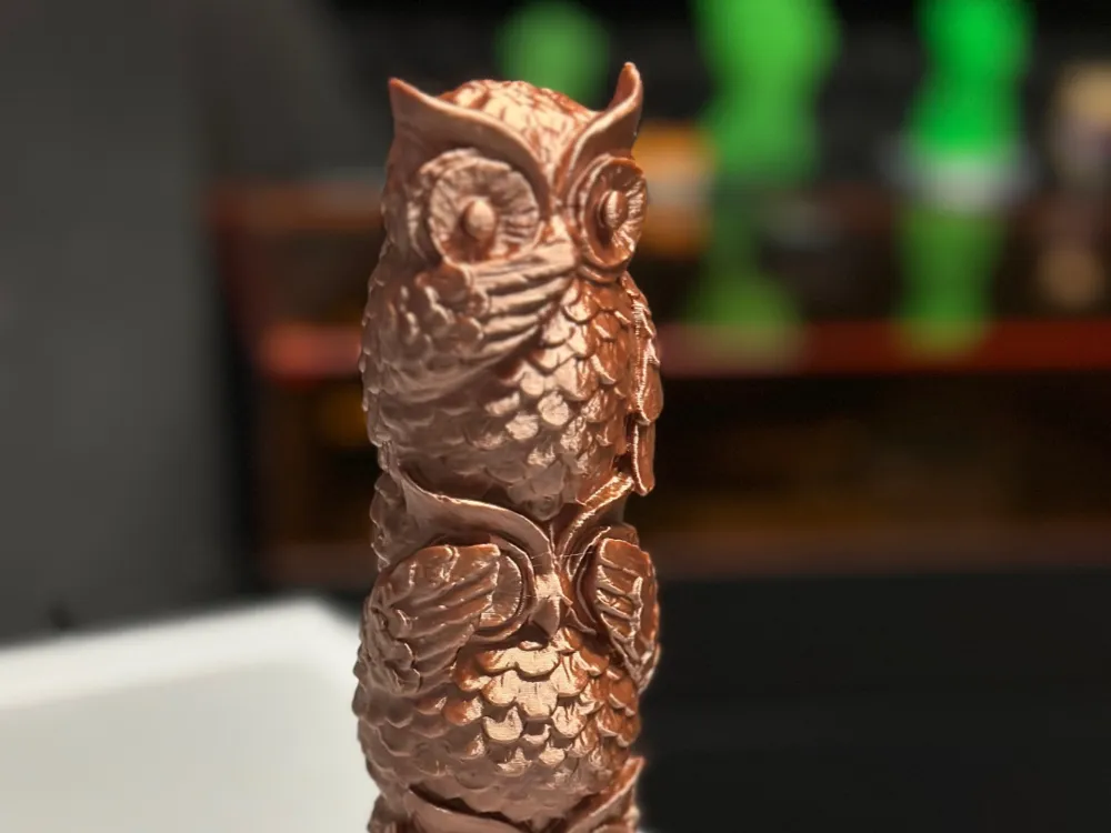 3D Scan Owl see no evil hear no evil speak no evil - Free 3D Print ...