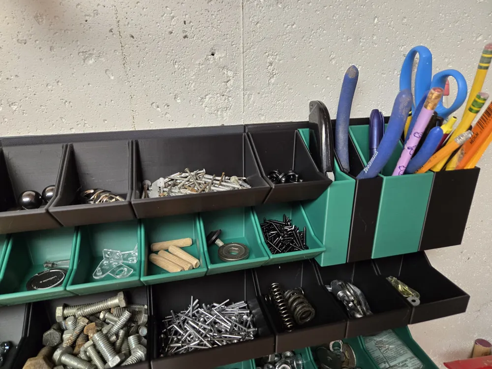 French Cleat Wall Storage and Org - Cups - Free 3D Print Model - MakerWorld