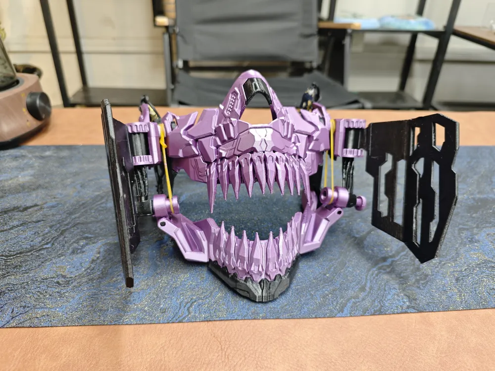 Mechanical Skull Mask - Free 3D Print Model - MakerWorld