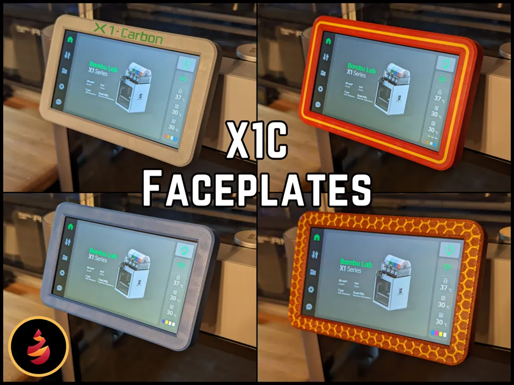 Bambu Lab X1C Faceplates by JamesThePrinter - MakerWorld