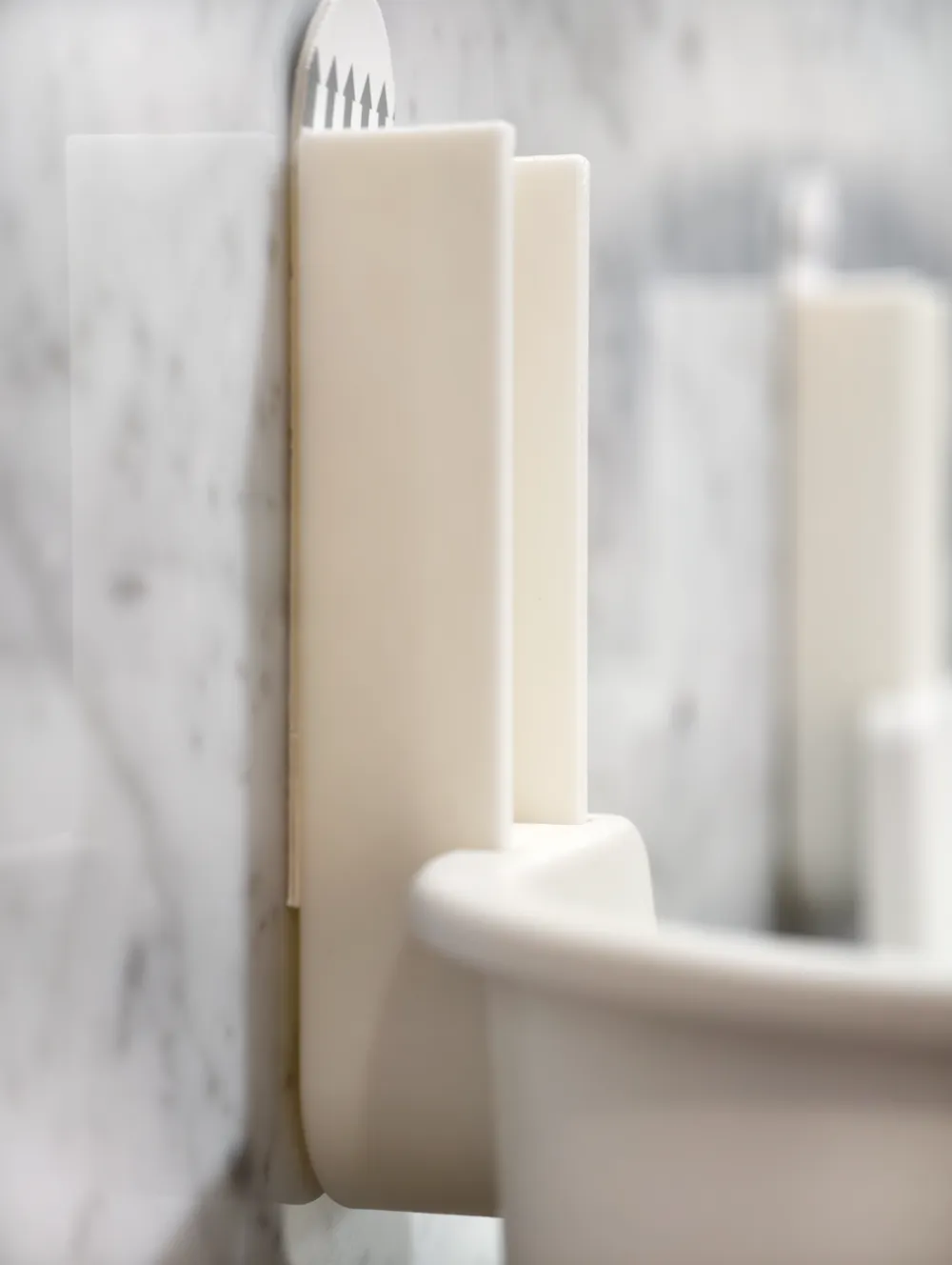 Ikea Tisken Mount with Command Hanging Strips by Kyle - MakerWorld