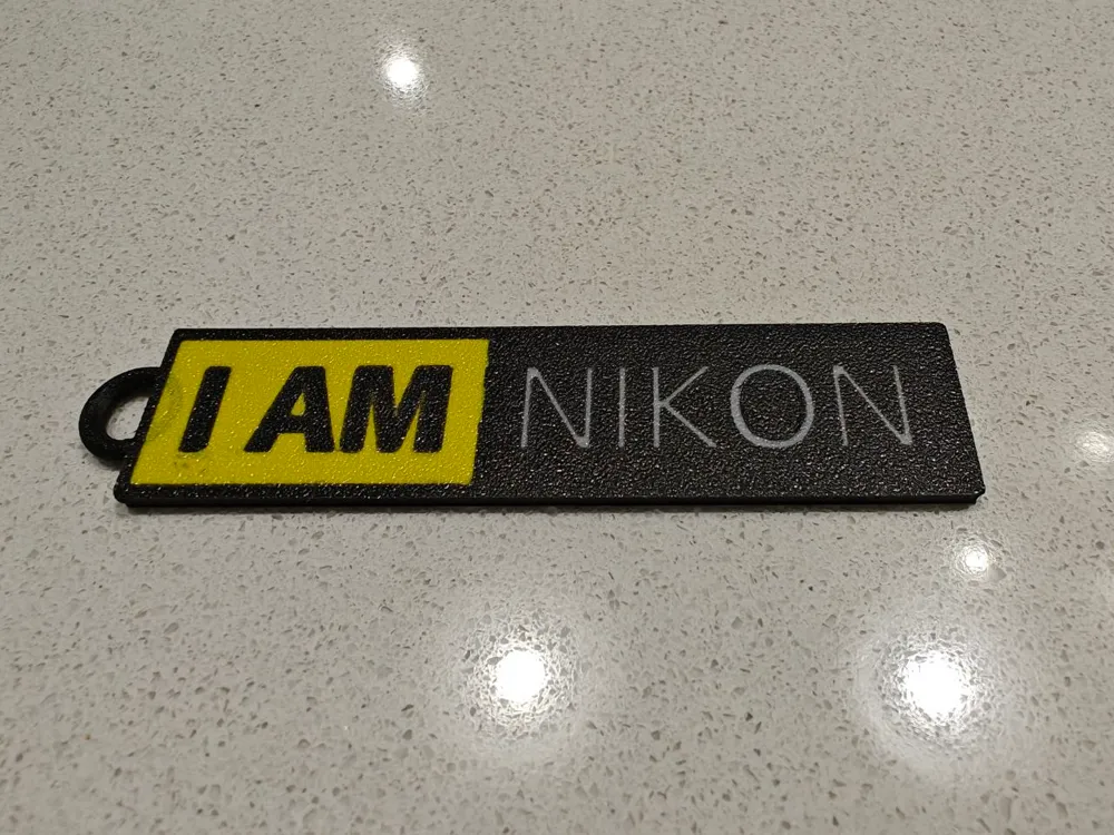 Nikon Keychain - Portachiavi Nikon by Natale206 - MakerWorld