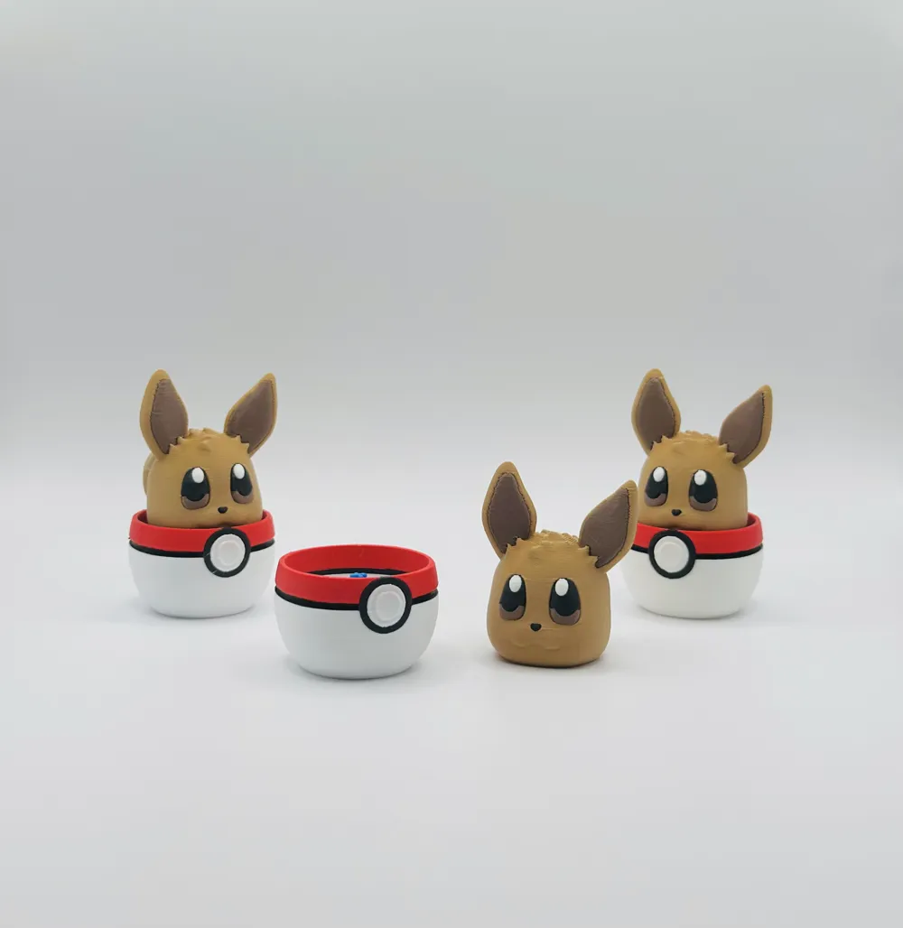 Clicker de Eevee por Makerize3D MakerWorld: Descarga Modelos 3D Gratuitos