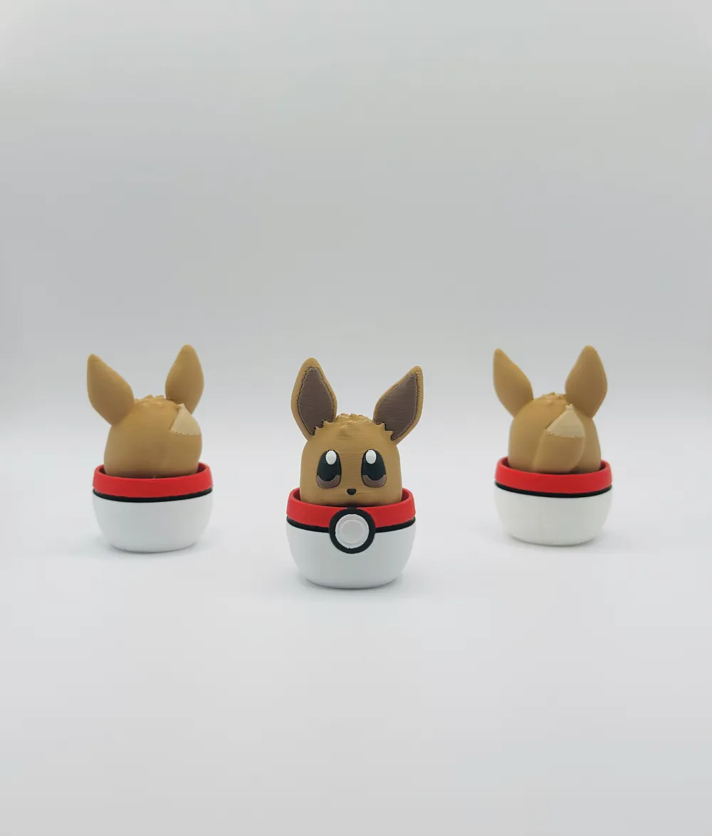 Clicker de Eevee por Makerize3D MakerWorld: Descarga Modelos 3D Gratuitos