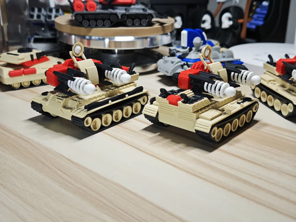 1:72 Red Alert 2 - Tesla tank / no AMS - Free 3D Print Model - MakerWorld