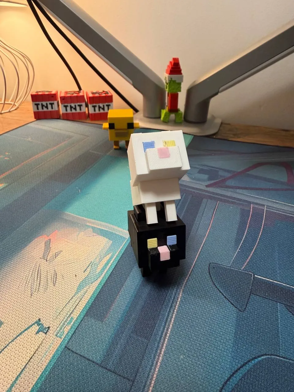 Nouveau Chaton de Minecraft SANS AMS FACILE À IMPRIMER - Modèle d ...